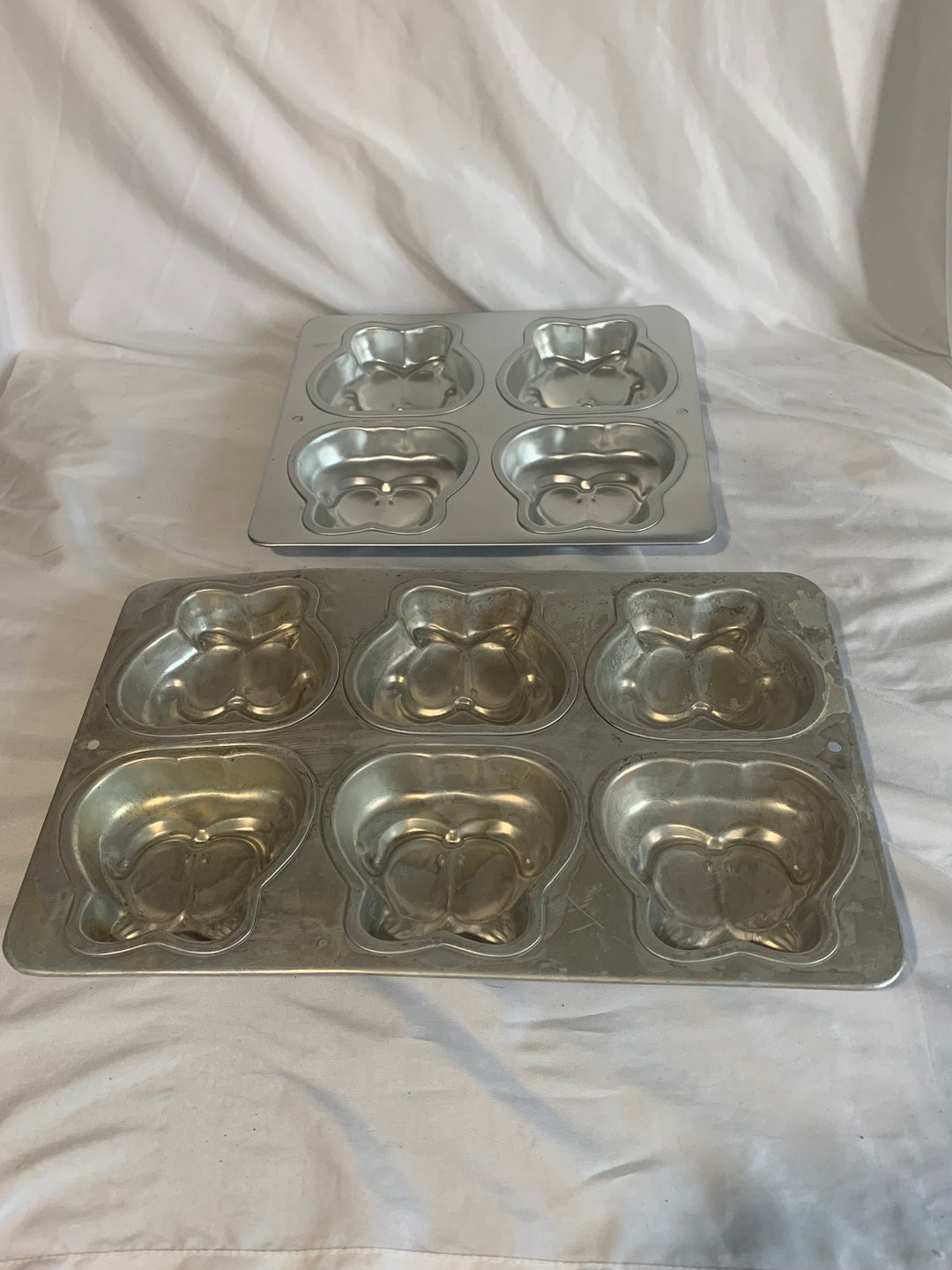 2 Wilton Garfield Mini Cake Pan Molds / Large Cookie Mold. - Etsy
