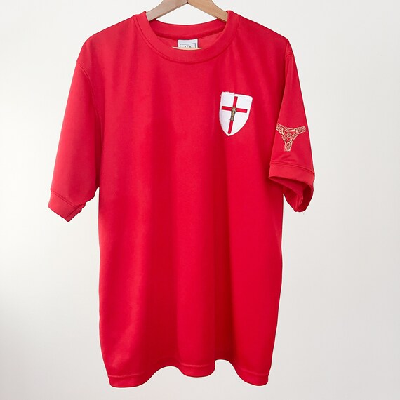 90s England 98' FIFA World Cup Jersey | Vintage Coupe… - Gem