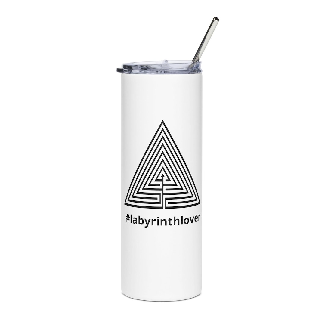 Labyrinth Triangle Labyrinth #labyrinthlover Stainless Steel Tumbler - Etsy