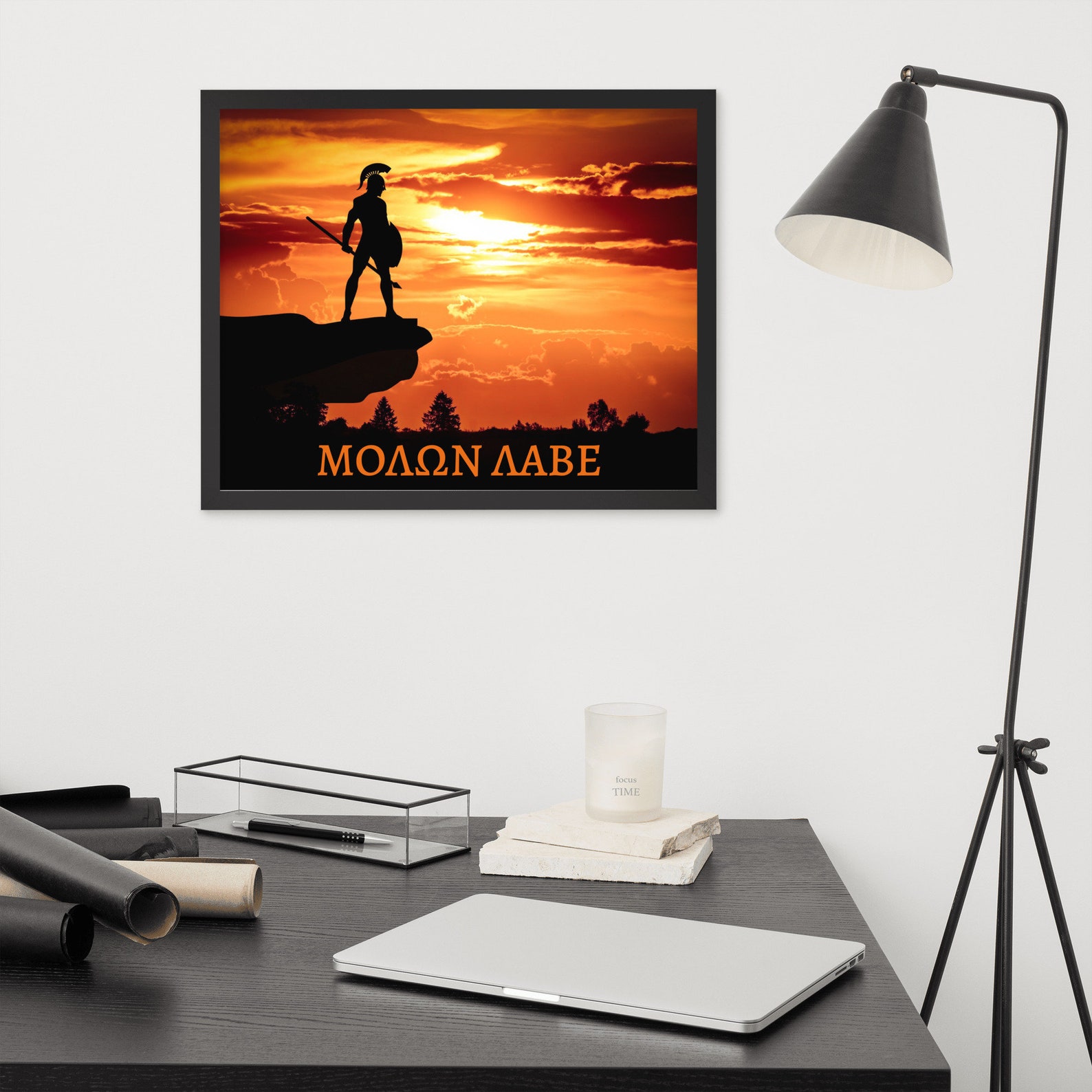 Molon Labe Wall Art, Molon Labe Poster, Molon Labe Sign, Spartan Sunset ...
