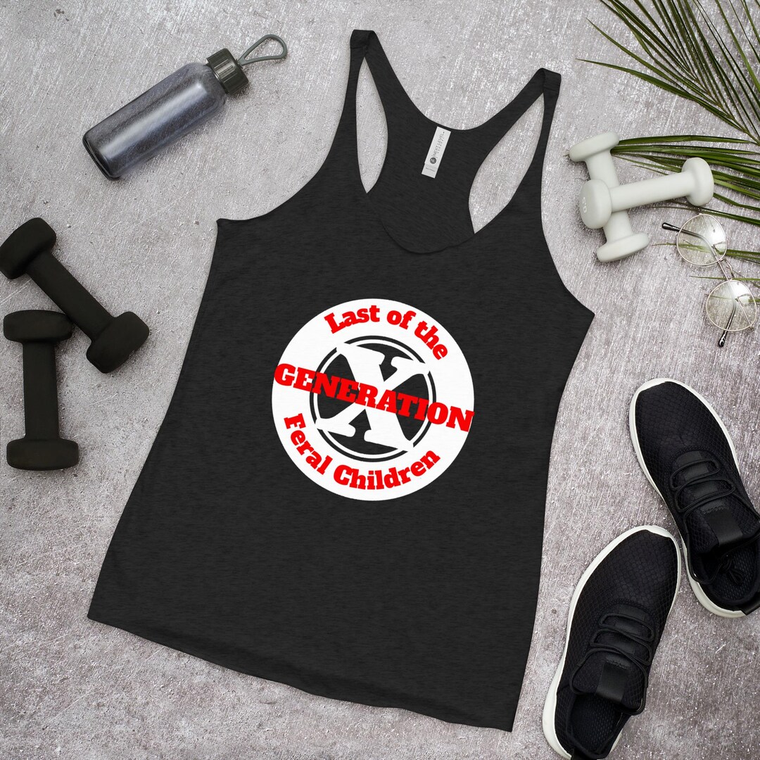 Gen X, Last of the Feral Children Women's Racerback Tank - Etsy