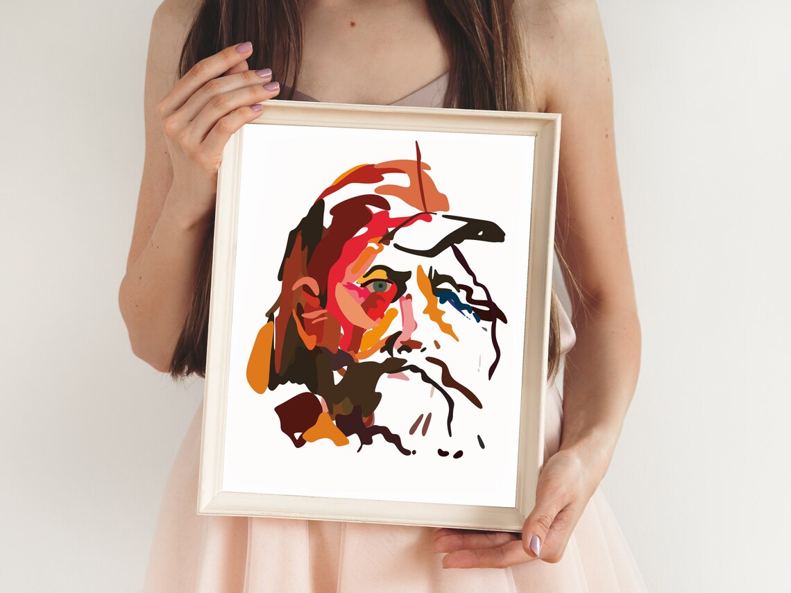 Franks Painting of Bill in the Last of Us Poster - Etsy