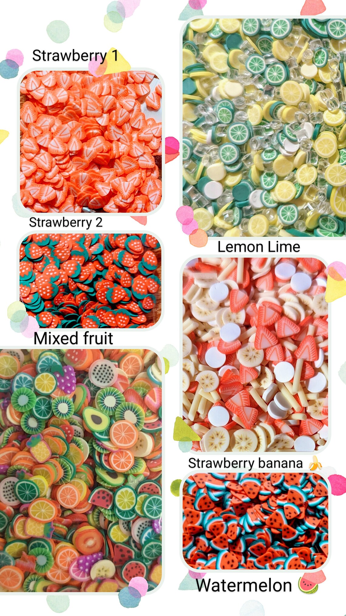 Create a Slime Your Choice of : Texture, Color, Sticker, Scent and Add ...