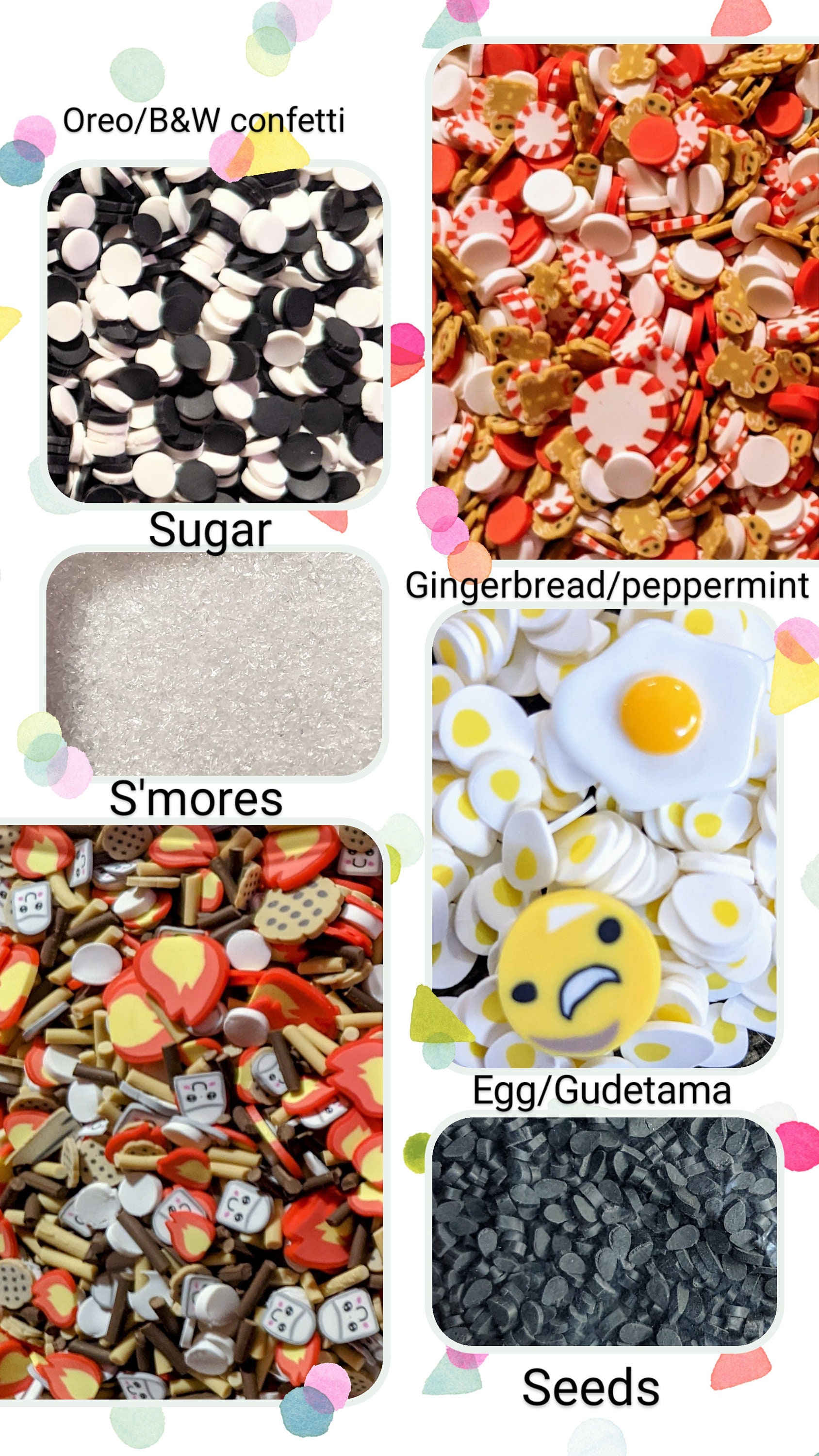 Create a Slime Your Choice of : Texture, Color, Sticker, Scent and Add ...