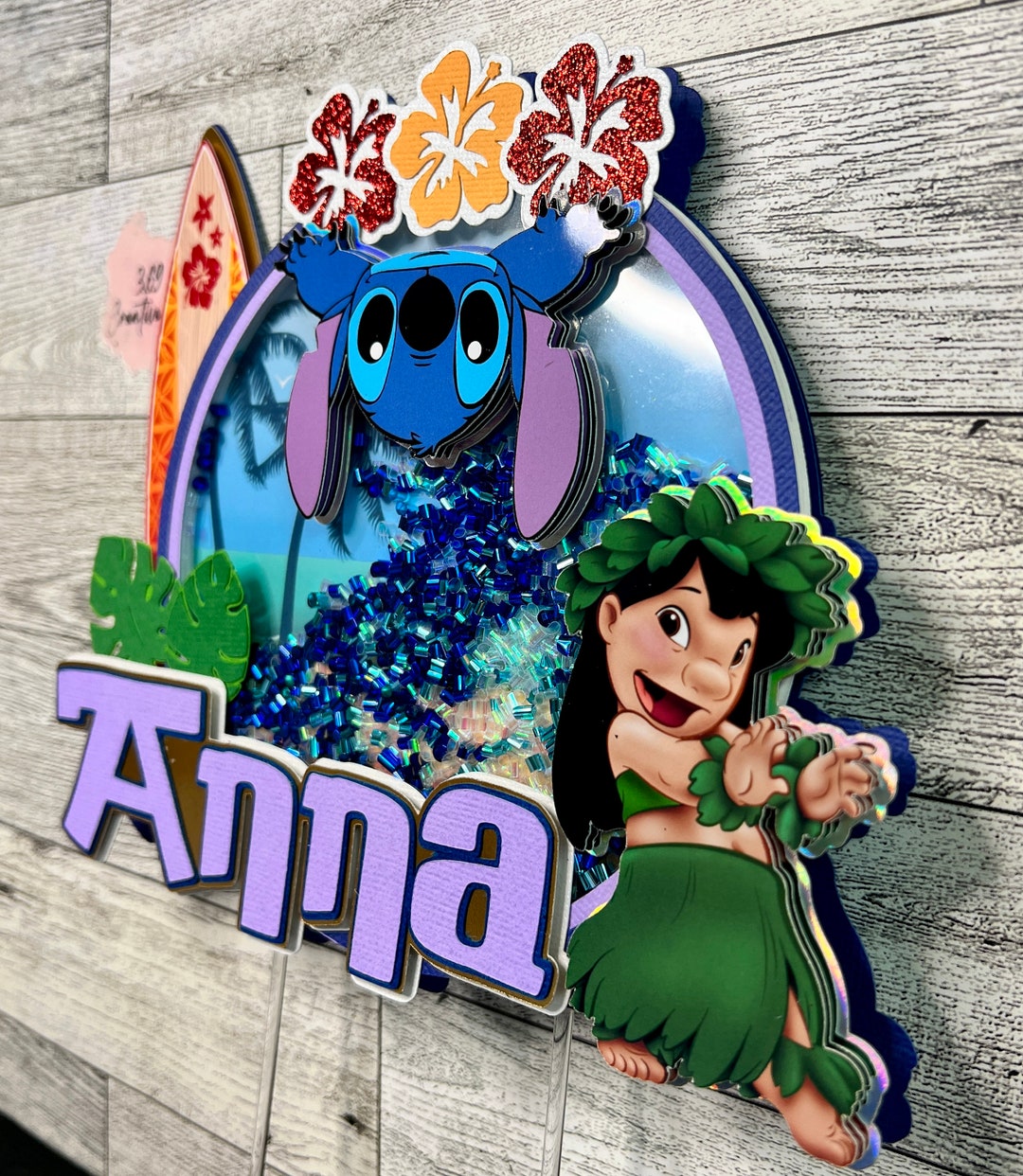 Lilo and Stitch Cake Topper Lilo and Stitch Personalized - Etsy Ireland