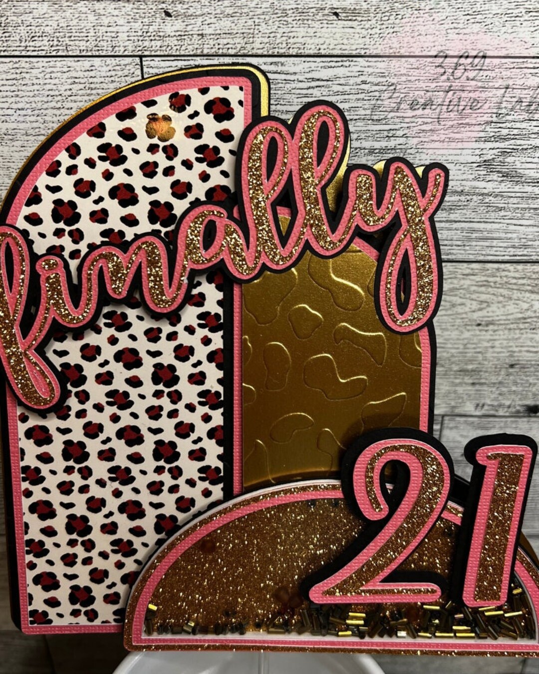 Cake Topper Finally 21 21th Birthday Birthday Girl - Etsy