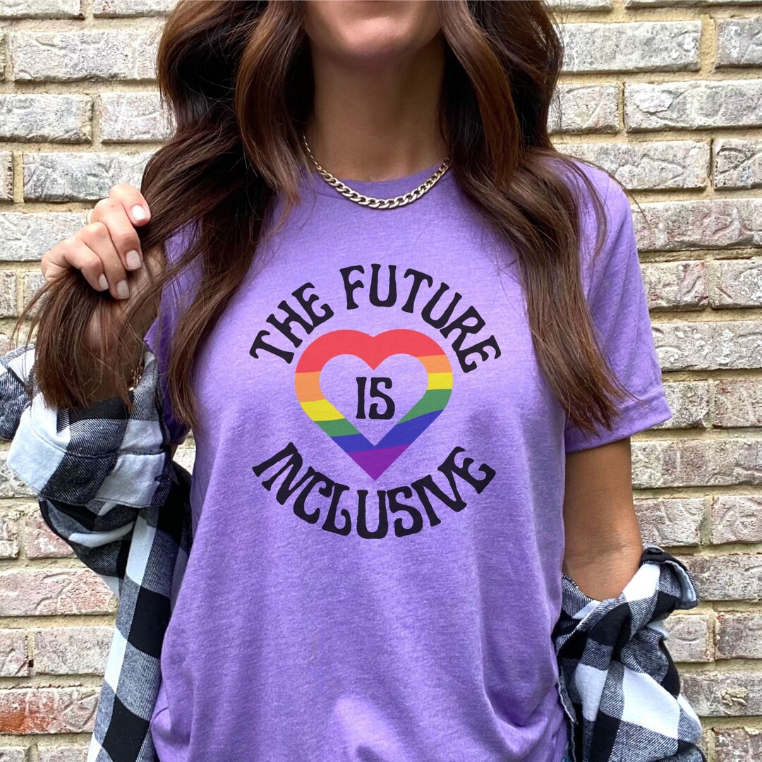 Lgbt Shirts, Rainbow Heart, Pride Month Shirt, Human Rights Shirt, Lgbt ...