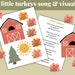 Turkey Activity Pack, Thanksgiving Preschool Printables, Preschool Math ...