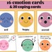 Emotion Flashcards and Coping Cards Emotional Regulation - Etsy Canada