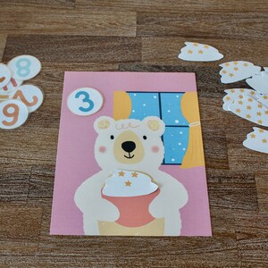 Polar Bear Numbers Activity, Preschool Math, Preschool Winter ...