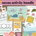 Ocean Animal Activity Bundle, Ocean Preschool Curriculum, Sea Animal ...