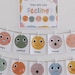 Boho Earthy Emotion Flashcards, Emotion Preschool Printables, Social ...
