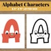 Alphabet Letters of the Week, Alphabet Coloring Pages, ABC Coloring ...