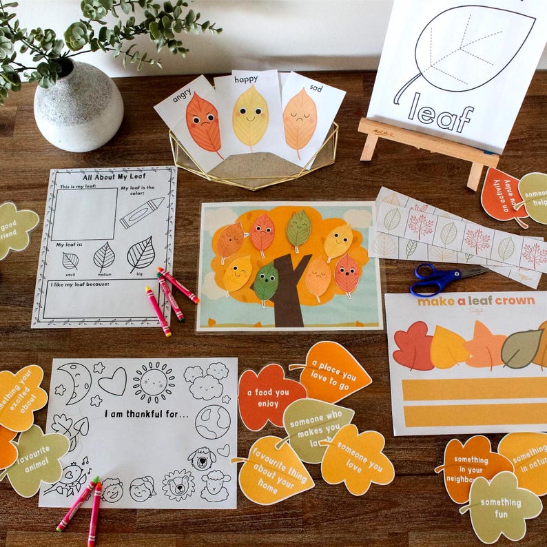 Autumn Leaves Activity Pack, Fall Preschool Activities, Preschool ...