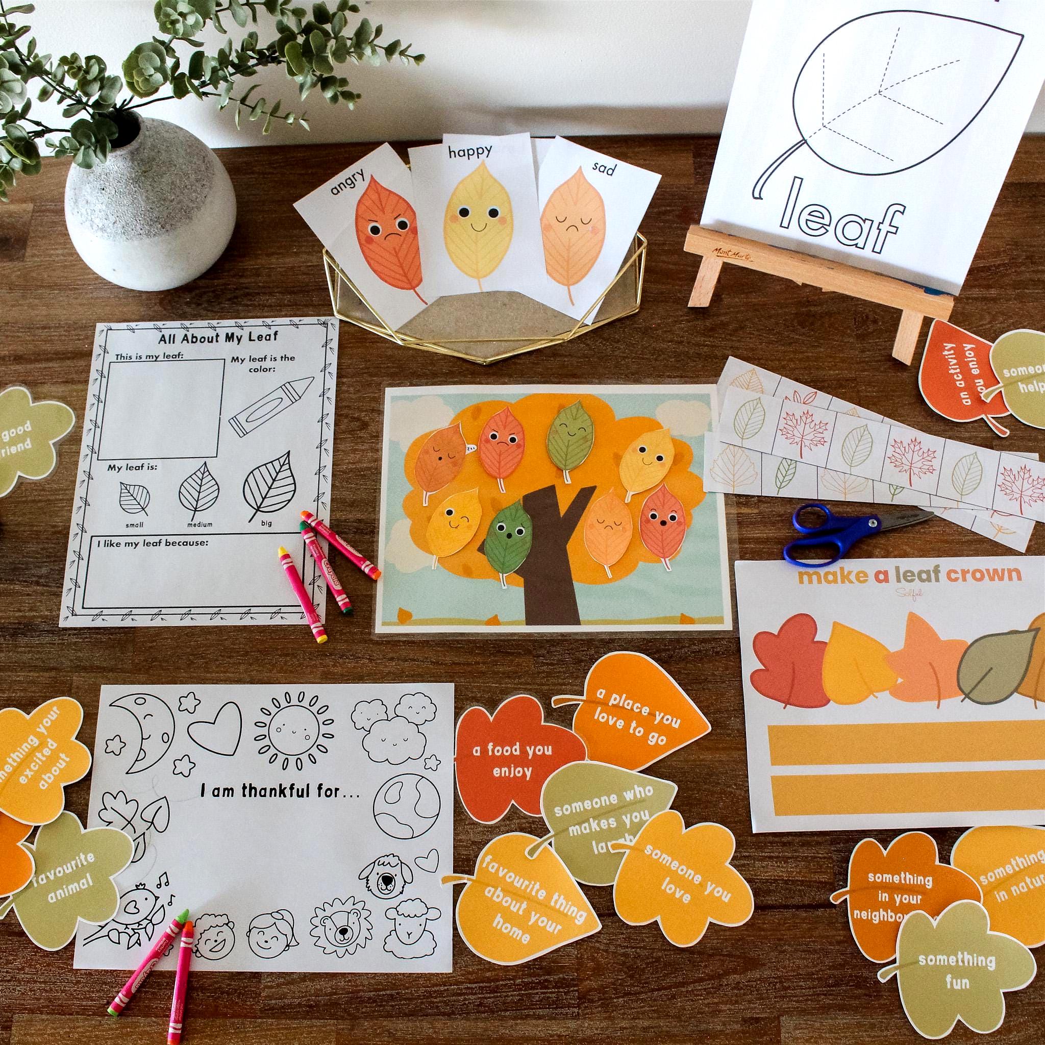Autumn Leaves Activity Pack, Fall Preschool Activities, Preschool ...