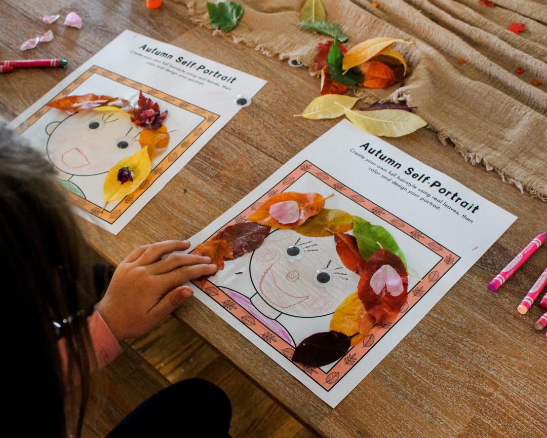 Fall Leaf Craft for Kids, Autumn Classroom Display, Fall Art Activity ...