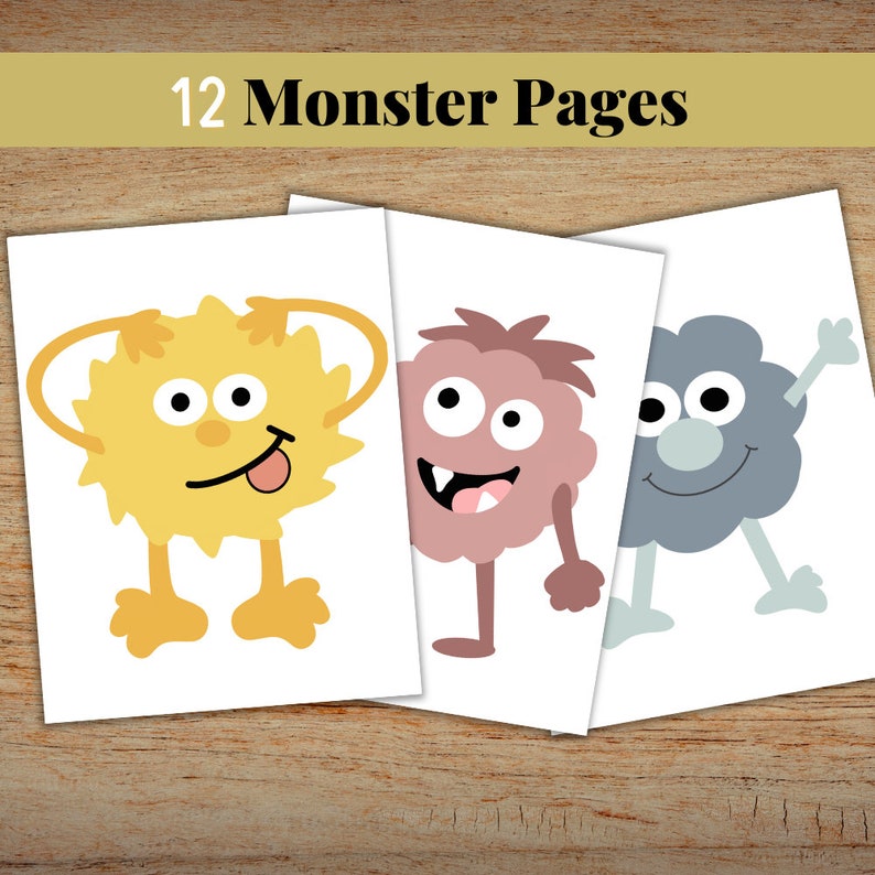 Monster Movement Activity for Kids, Kindergarten Activities, Preschool ...