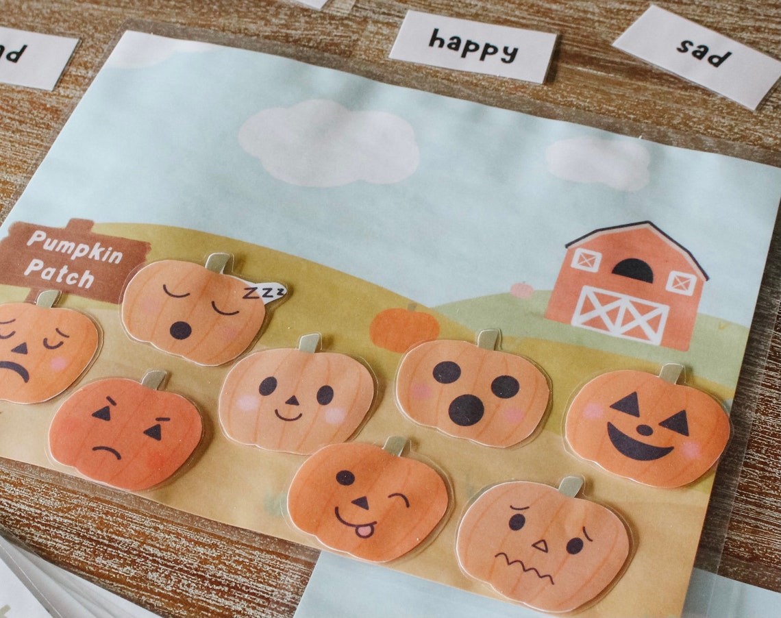 Pumpkin Printable Activities Fall Printable Preschool and - Etsy