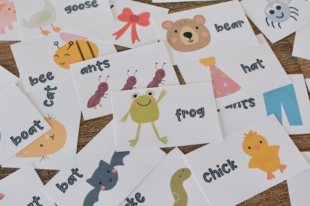 Down by the Bay Printable Flashcards Circle Time Songs - Etsy