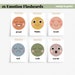Boho Earthy Emotion Flashcards, Emotion Preschool Printables, Social ...