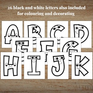 Alphabet Letters of the Week, Alphabet Coloring Pages, ABC Coloring ...
