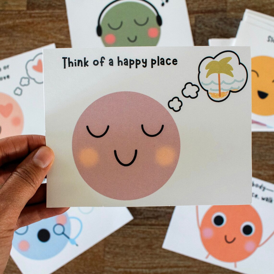 Coping Skills Cards for Kids, Anxiety Coping Skills Cards, Social ...