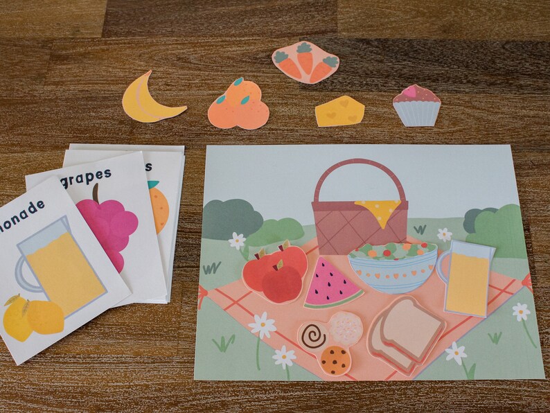 Going on a Picnic Printable Activity Picnic Themed Preschool - Etsy