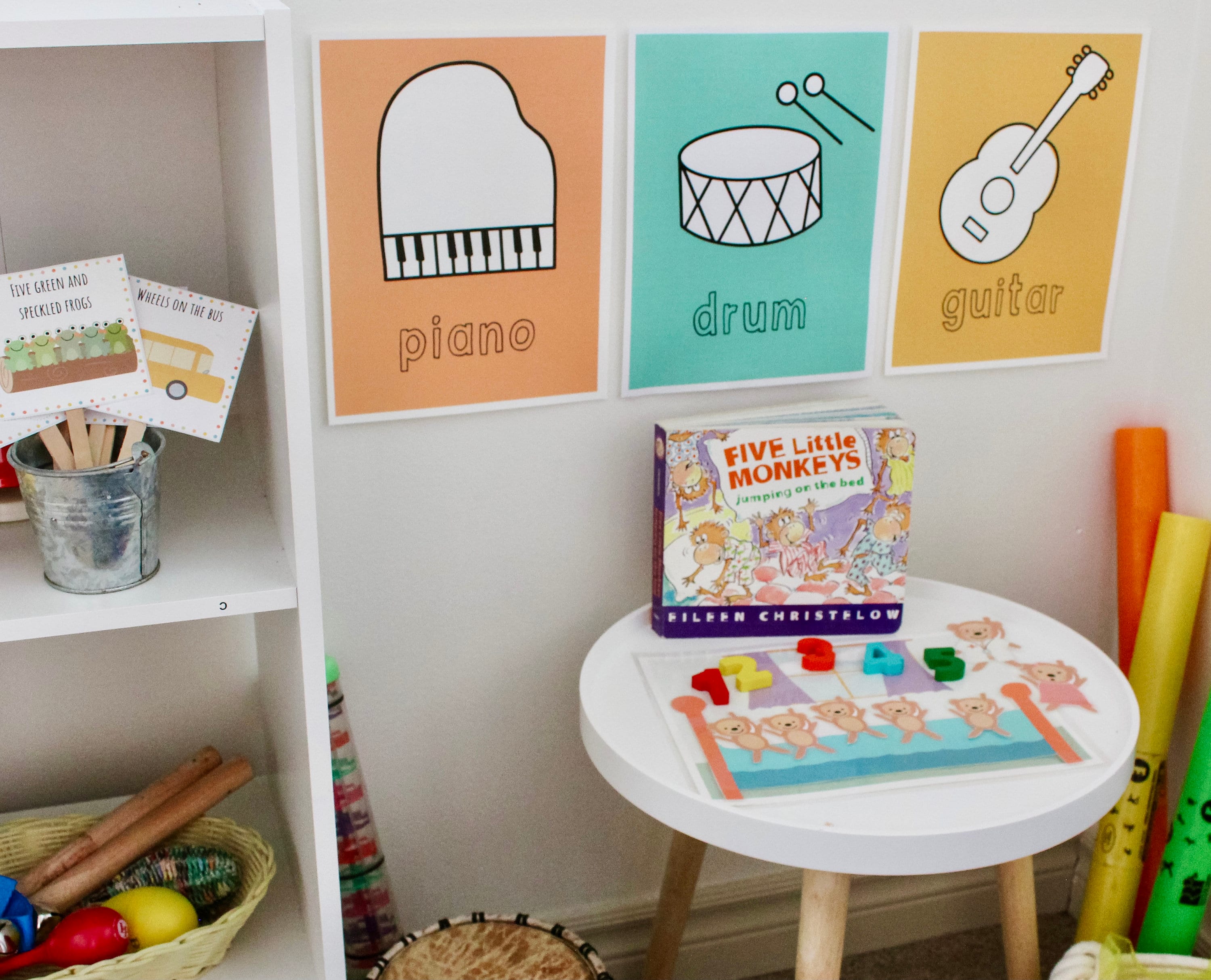 Music Classroom Posters, Preschool Classroom Decor, Music Corner ...