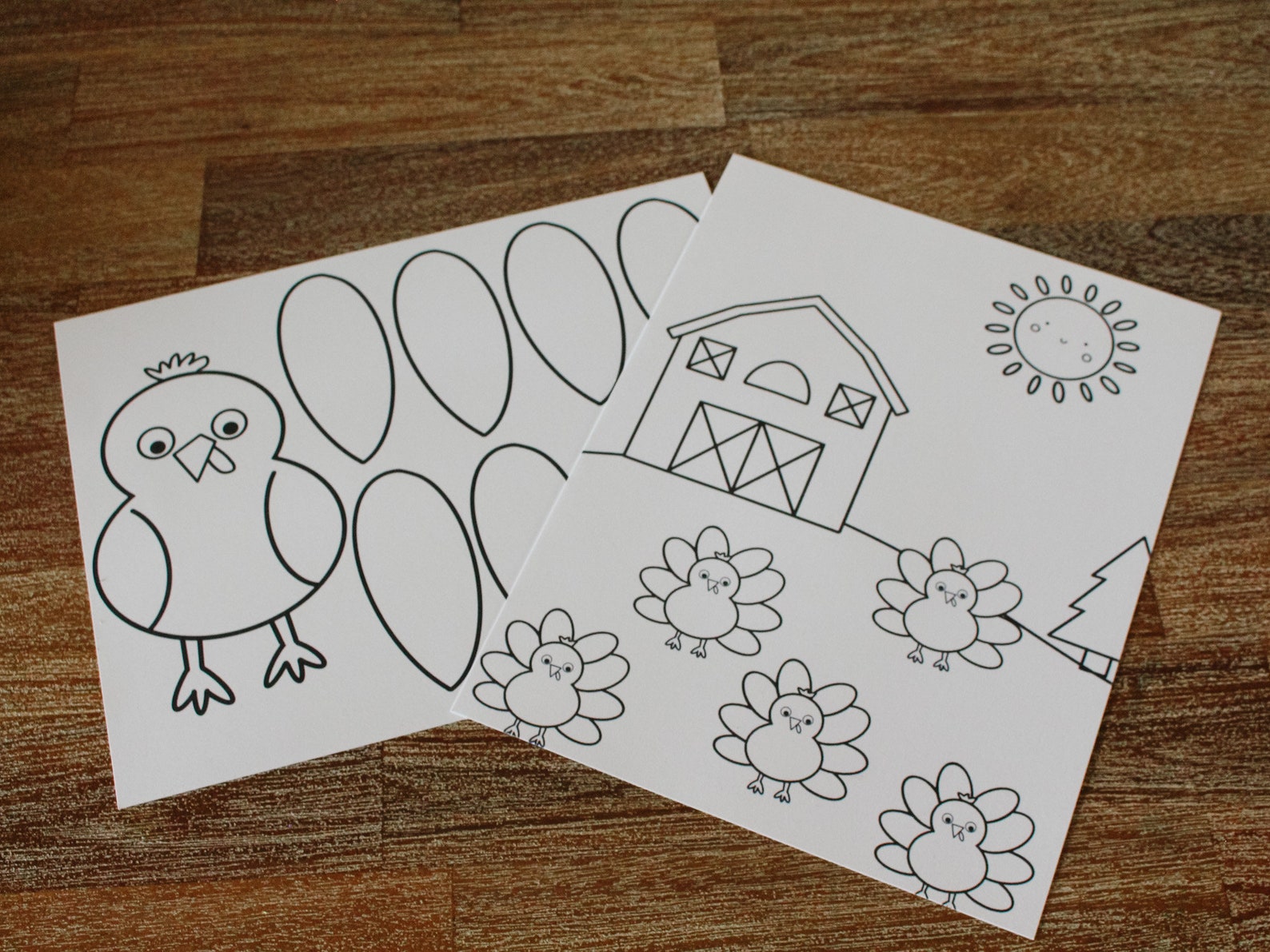 Turkey Activity Pack, Thanksgiving Preschool Printables, Preschool Math ...
