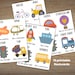 Transportation Movement Flashcards, Preschool Curriculum ...