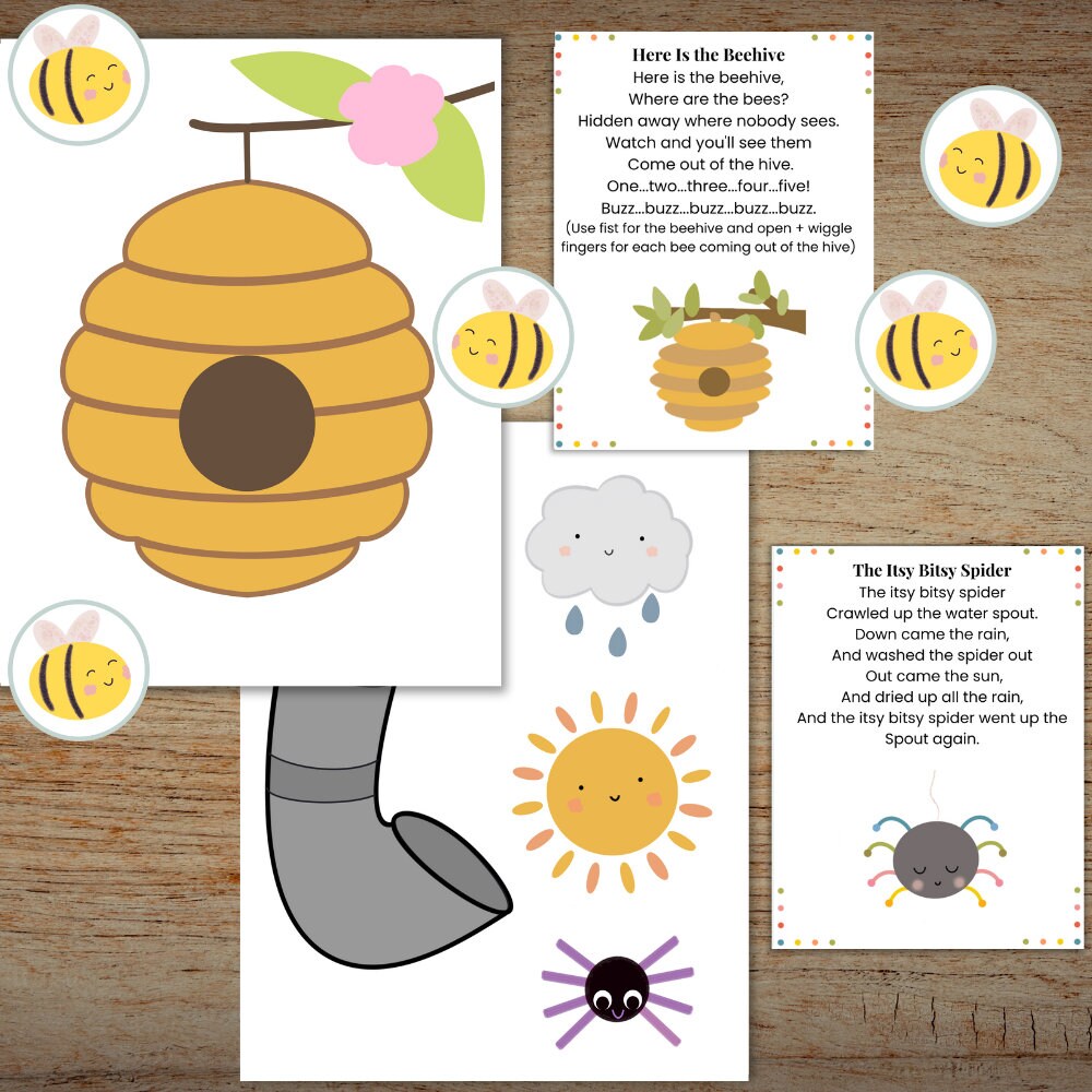 Spring Circle Time Song Bundle, Spring Preschool Curriculum, Music ...