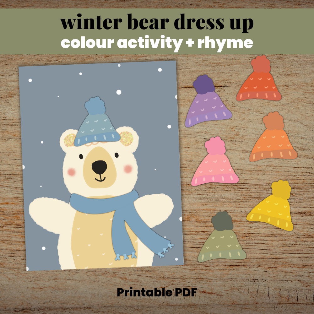Polar Bear Activity Pack, Preschool Winter Curriculum, Circle Time ...