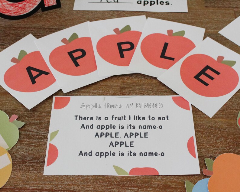 Apple Preschool Activity Pack, Letter A is for Apple, Preschool ...