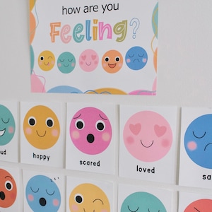 Emotion Flashcards and Coping Cards, Emotional Regulation, Social ...