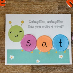 Caterpillar Letter and Pattern Activities, Bug and Insect Preschool ...