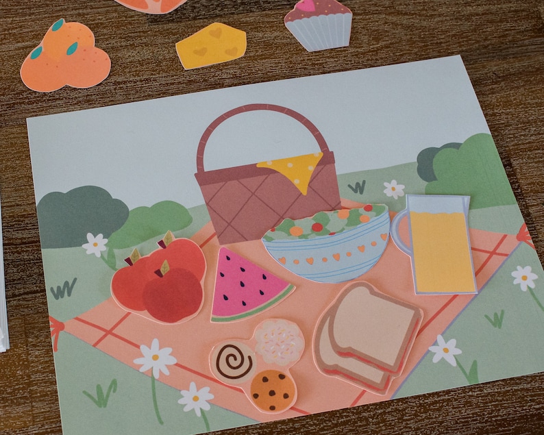 Going on a Picnic Printable Activity, Picnic Themed Preschool ...