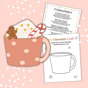 Winter Make a Hot Chocolate Activity, Hot Cocoa Circle Time Song ...