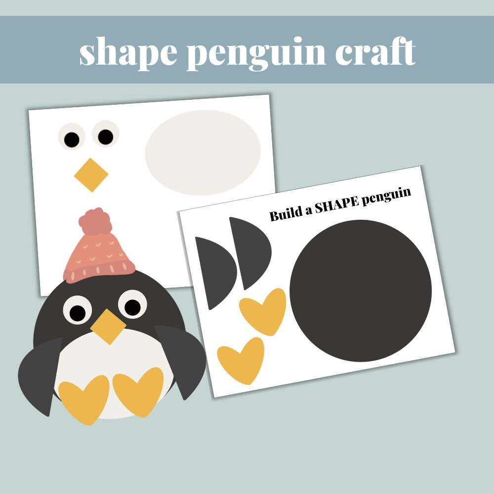 Penguin Activity Pack, Winter Preschool Curriculum, Winter Activities ...