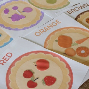 Making Pie Colour Sorting Activity, Preschool Printables, Preschool ...