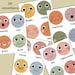 Boho Earthy Emotion Flashcards, Emotion Preschool Printables, Social ...