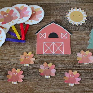 Turkey Activity Pack, Thanksgiving Preschool Printables, Preschool Math ...
