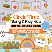 Seasons and Weather Chart Printable: Circle Time Activity (digital ...