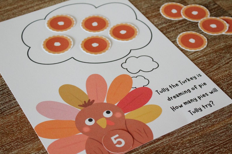 Turkey Activity Pack, Thanksgiving Preschool Printables, Preschool Math ...