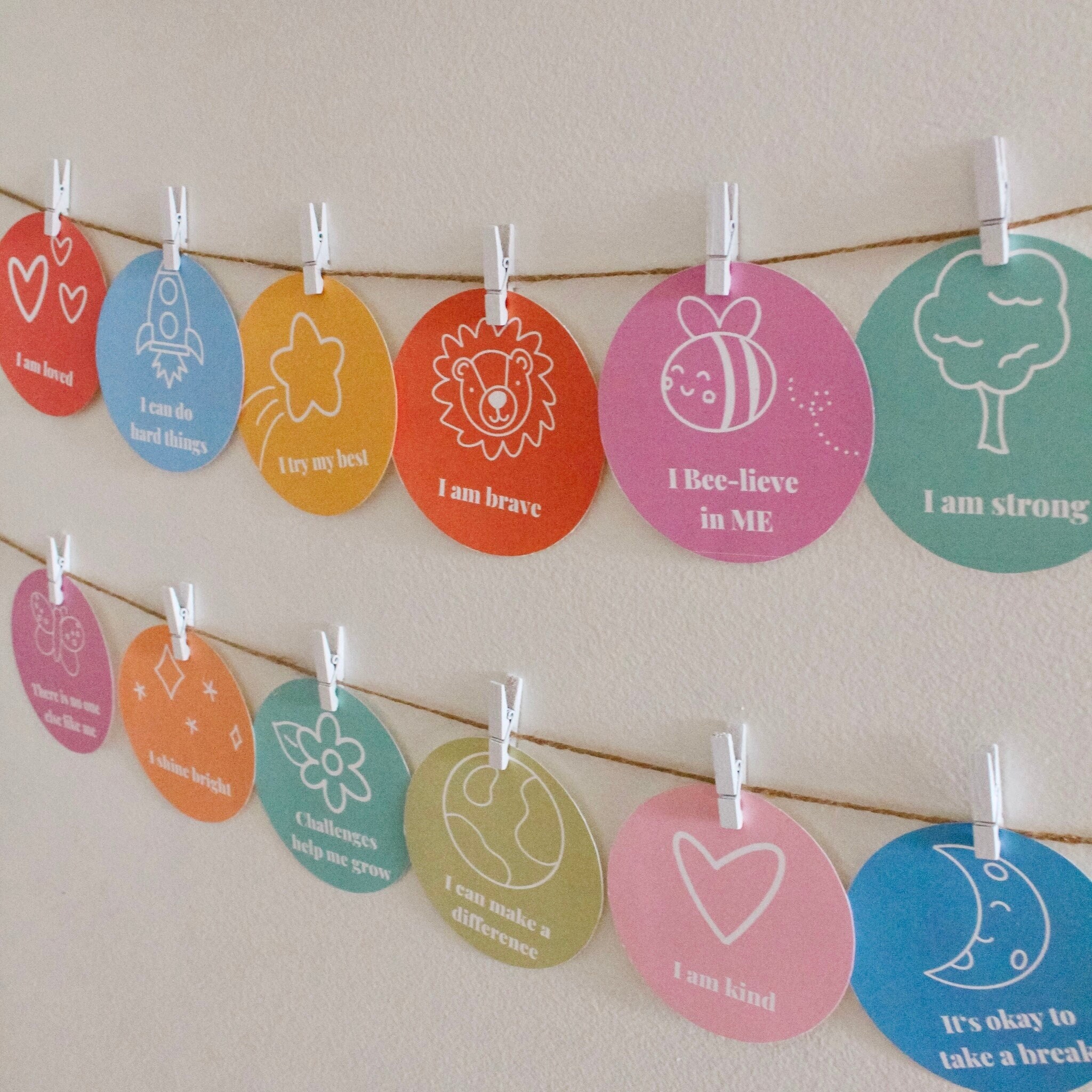 Affirmation Cards for Kids, Affirmation Station, Kindergarten ...