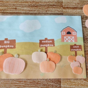 Pumpkin Printable Activities, Fall Printable Preschool and Kindergarten ...