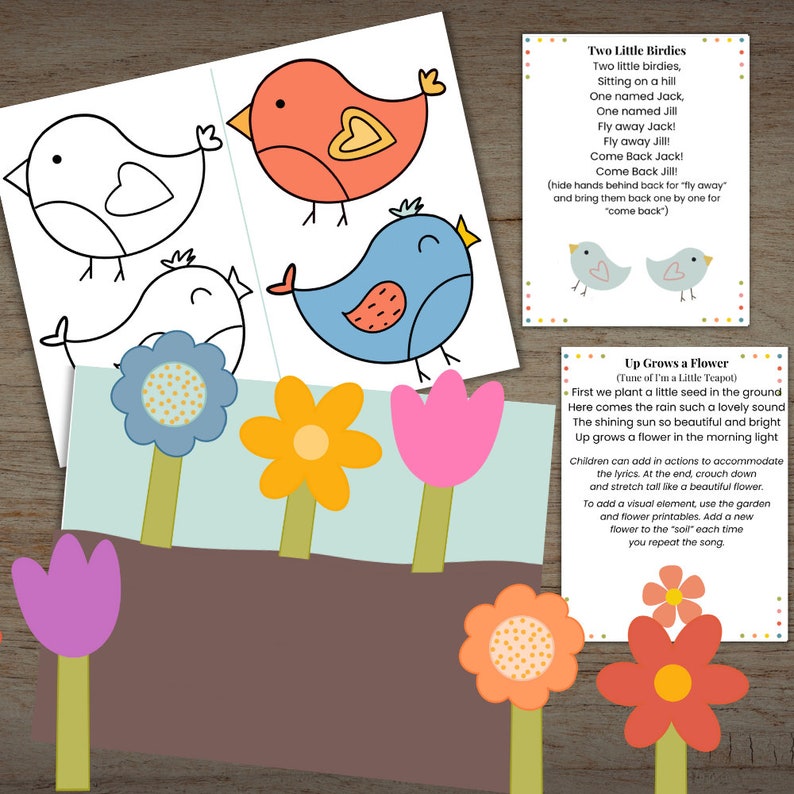 Spring Circle Time Song Bundle, Spring Preschool Curriculum, Music ...