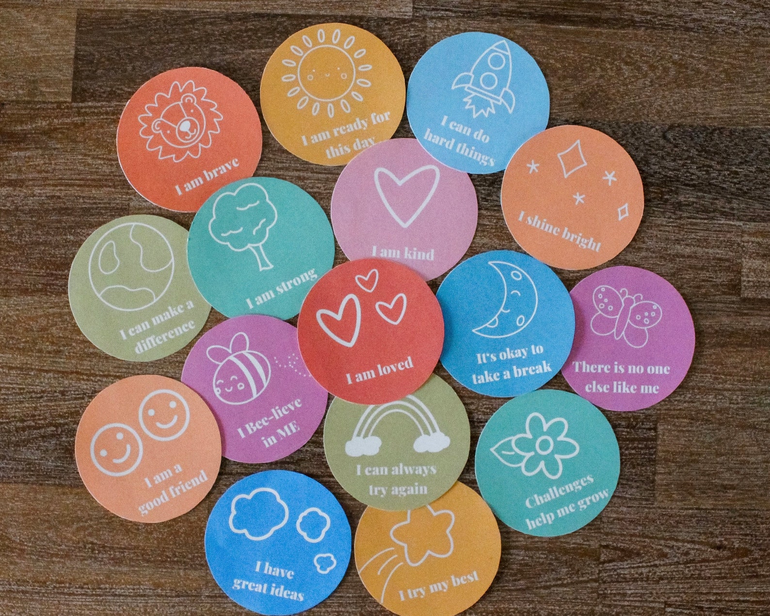 Affirmation Cards for Kids, Affirmation Station, Kindergarten ...