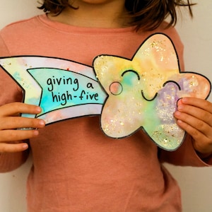 Kindness Stars Craft Activity, This Little Light of Mine, Acts of ...