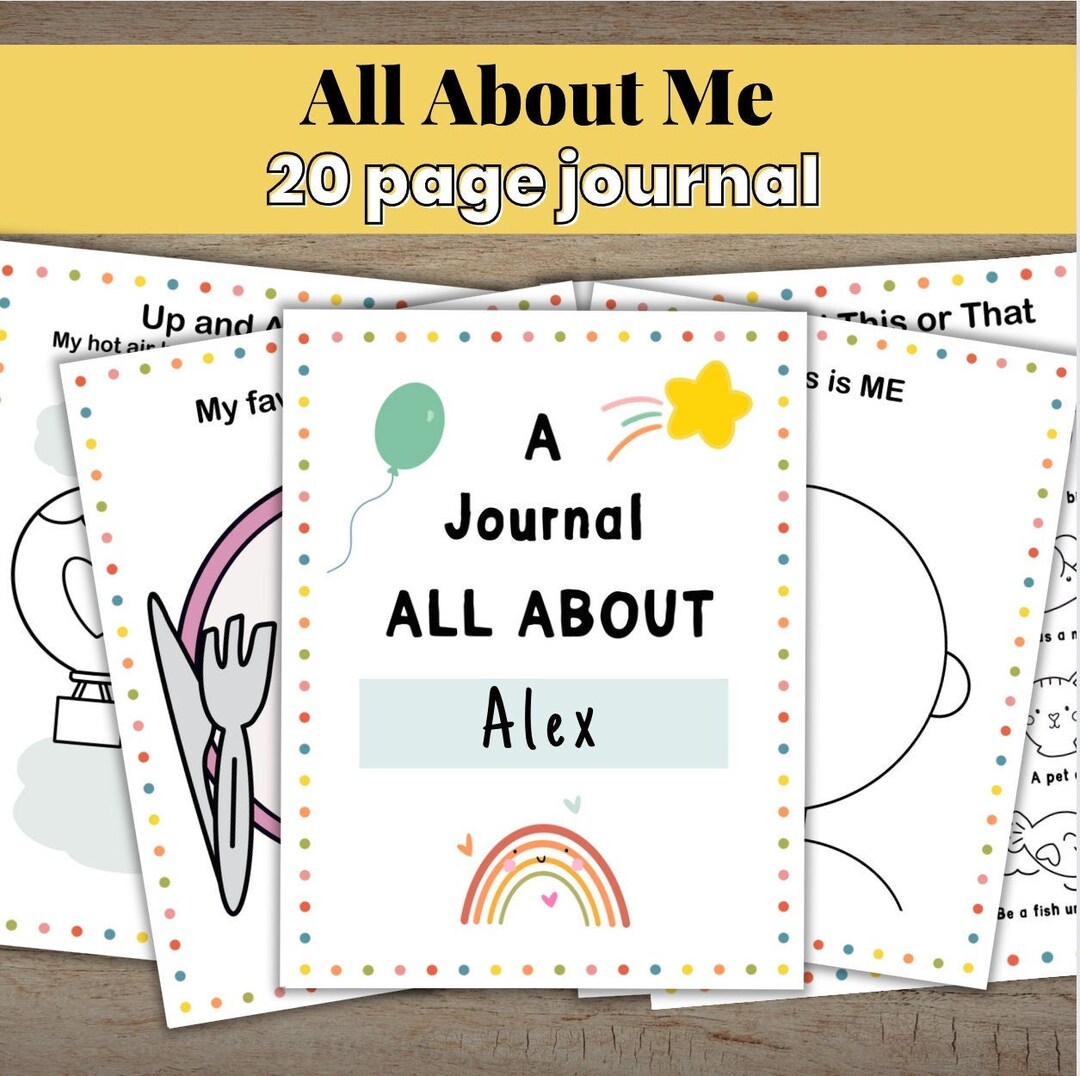 All About Me Worksheets, Social Emotional Learning, Self-esteem ...