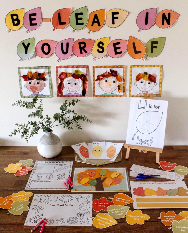 Autumn Leaves Activity Pack, Fall Preschool Activities, Preschool ...